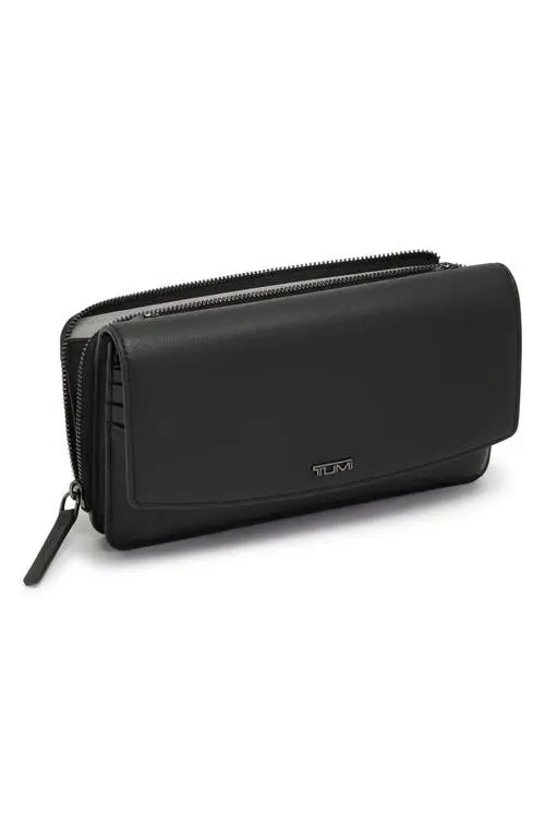 Tumi Leather Crossbody Wallet