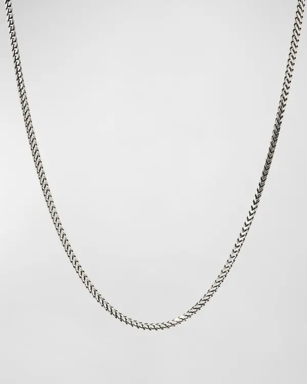 Konstantino Sterling Wheat Chain Necklace - Silver