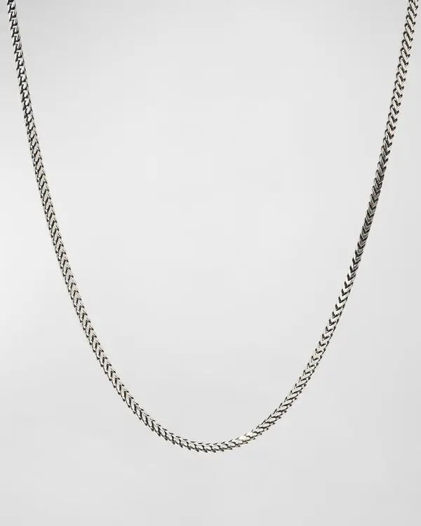 Konstantino Sterling Wheat Chain Necklace - Silver