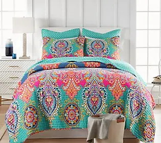 LEVTEX HOME Fantasia 3-piece Full/queen Quilt S Et - One-color