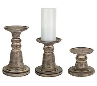 MELROSE Stone Candle Holder