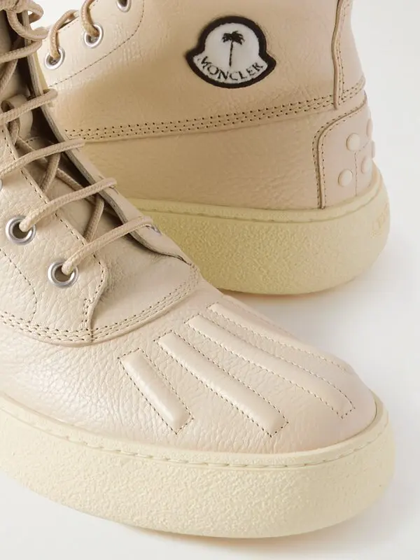 Moncler Tod's Palm Angels Winter Gommino Leather Boots
