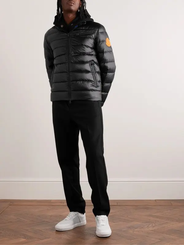 Moncler Amalteas Quilted Shell Down Jacket - Black