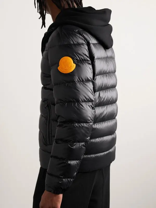 Moncler Amalteas Quilted Shell Down Jacket - Black