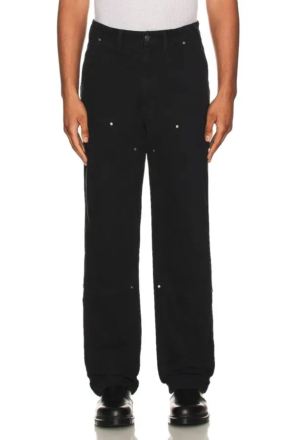 Dickies Double Front Duck Pants - Stonewashed Black