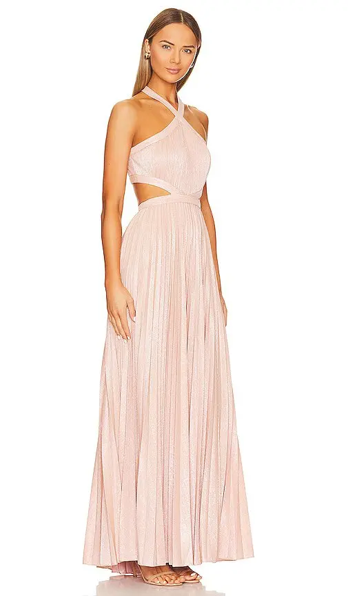 Bcbgmaxazria Metallic Evening Gown