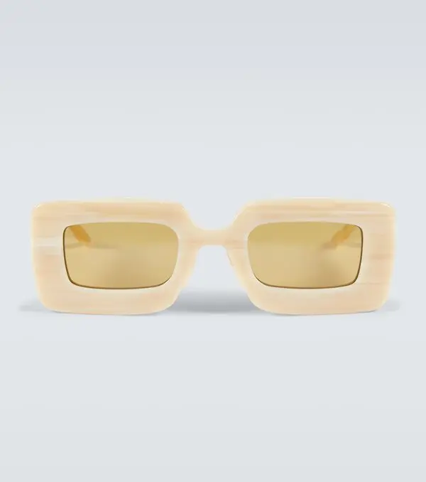 Gucci Rectangular Sunglasses - Beige