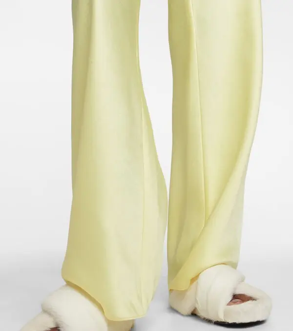 Vince High-rise Wide-leg Satin Pants