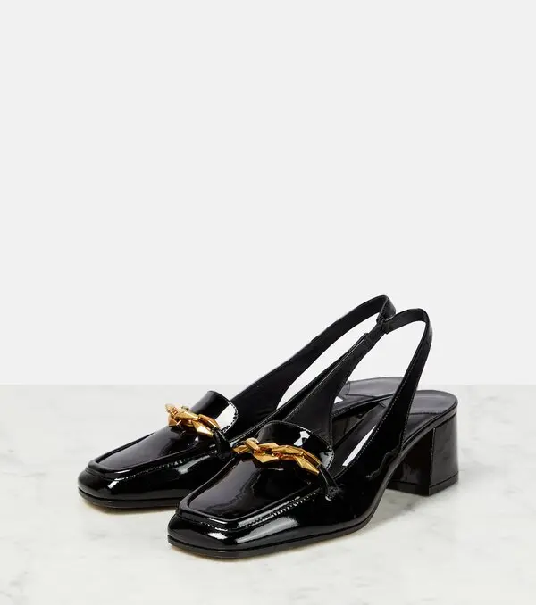 JIMMY CHOO Diamond Tilda 45 Slingback Pumps - Black
