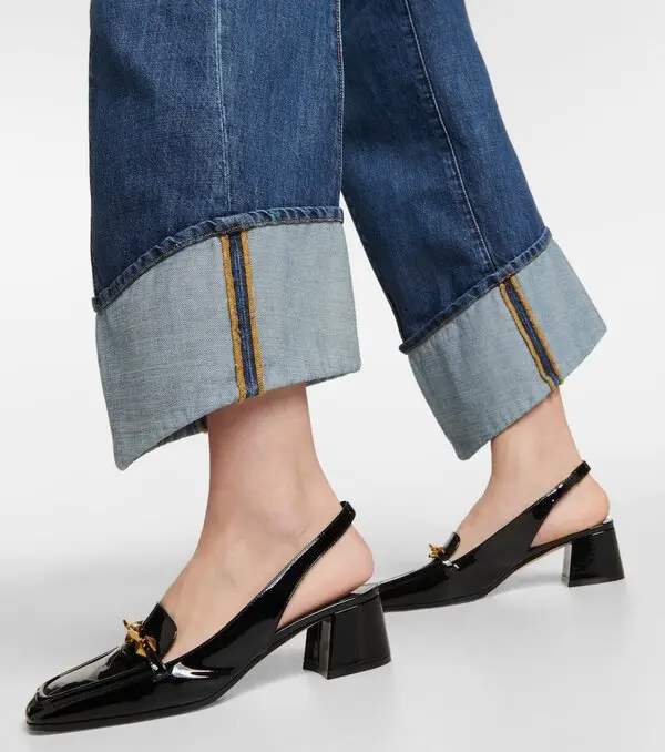 JIMMY CHOO Diamond Tilda 45 Slingback Pumps - Black