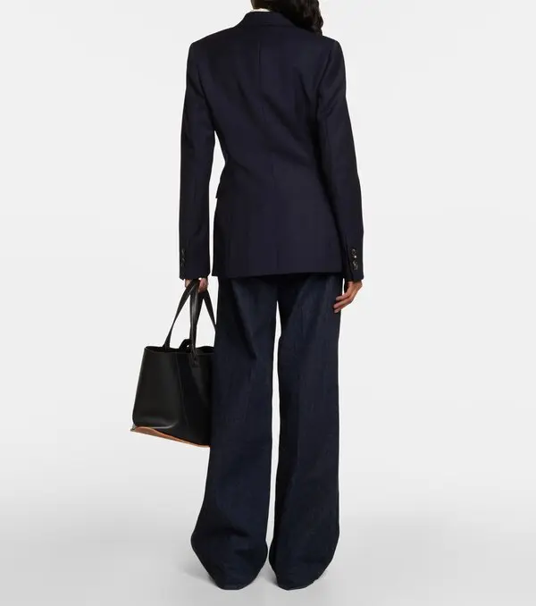 Gabriela Hearst Angela Wool Blazer - Blue