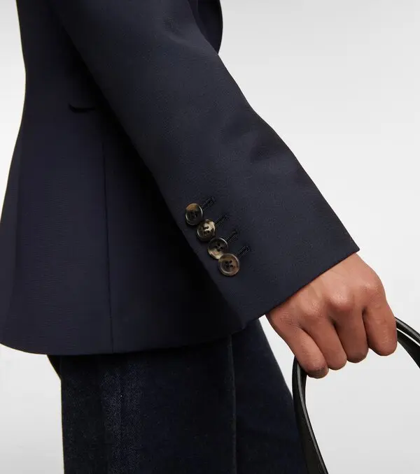 Gabriela Hearst Angela Wool Blazer - Blue