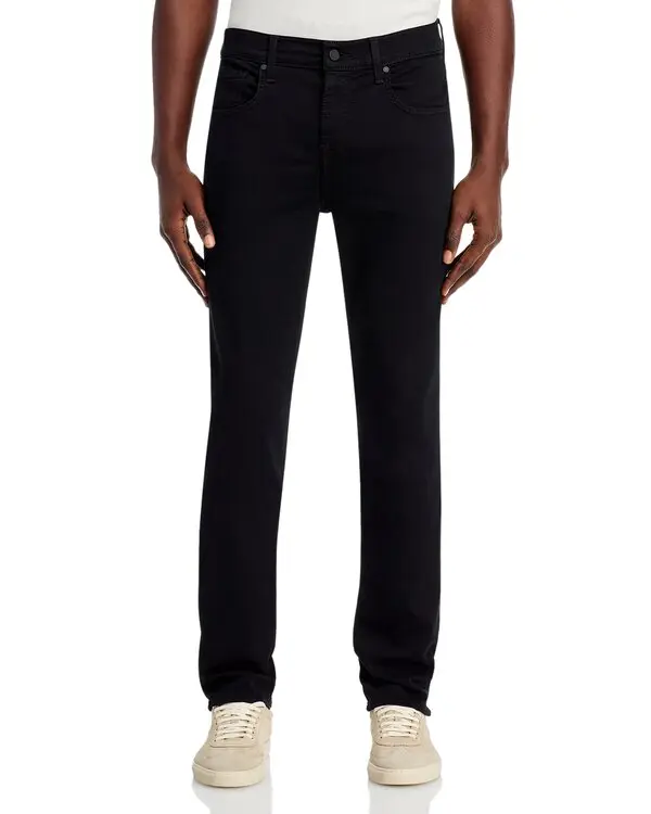 7 For All Mankind Luxe Performance Slimmy Jeans - Black