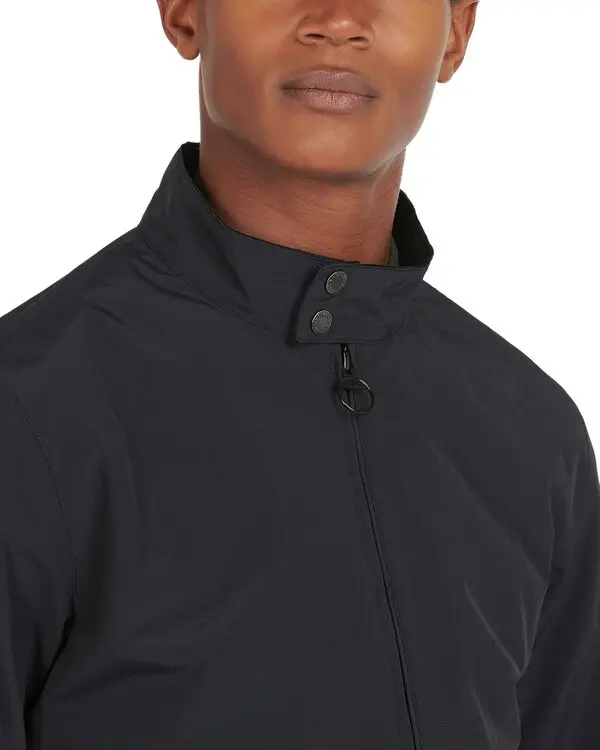 Barbour Royston Casual Zip Front Jacket - Black