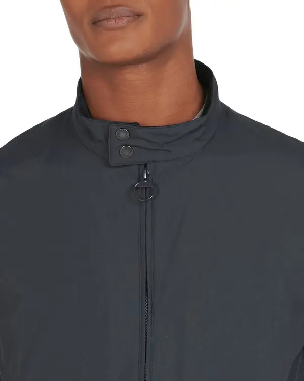 Barbour Royston Casual Zip Front Jacket - Navy