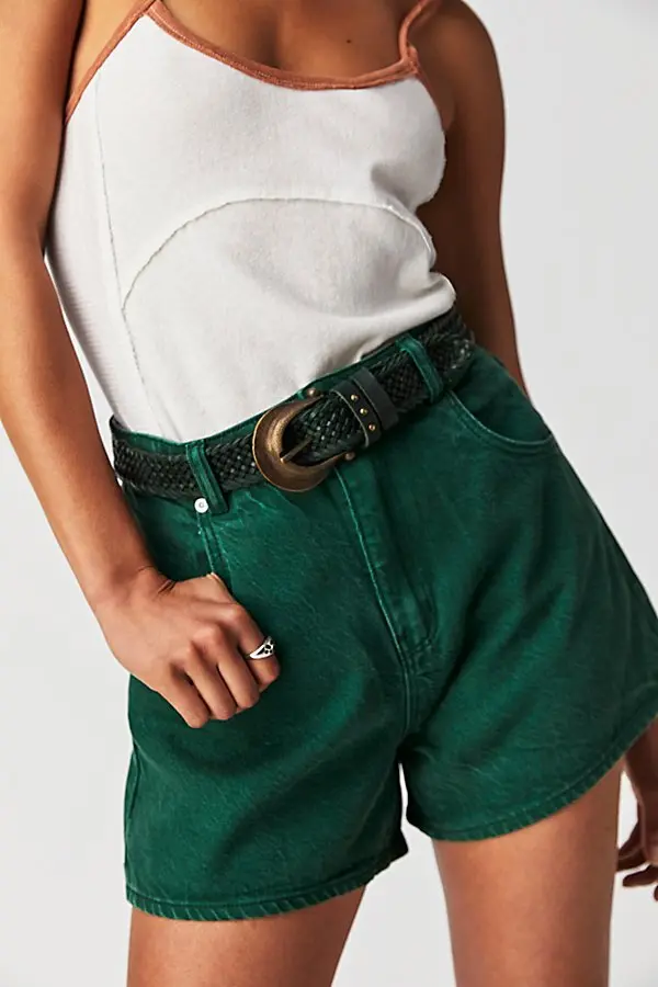 Free People We The Free Brix Belt - Green | Editorialist display picture 2