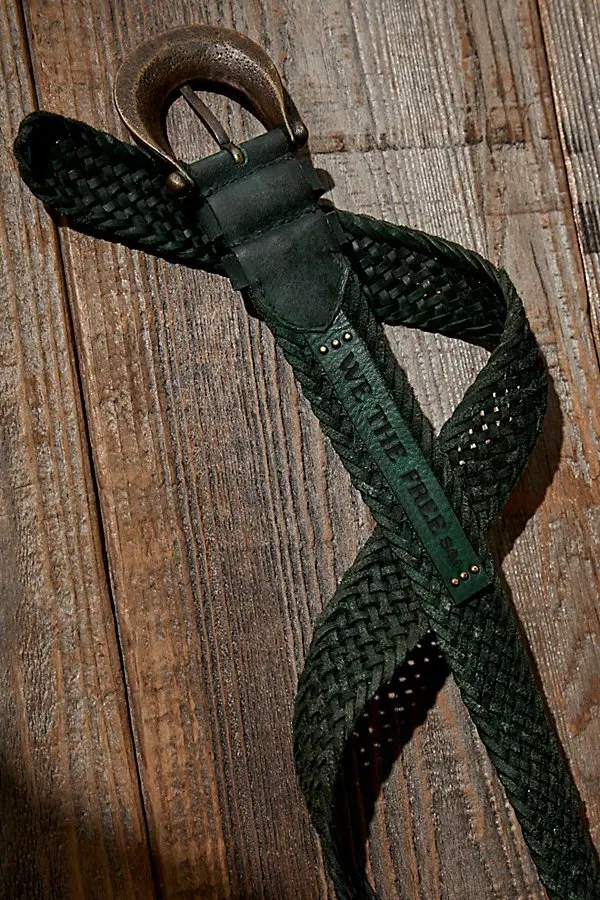 Free People We The Free Brix Belt - Green | Editorialist display picture 1