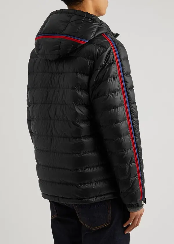 Moncler Agout Quilted Shell Jacket - Black