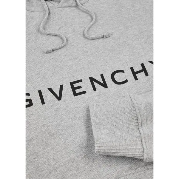 Givenchy Hooded Logo Cotton Sweatshirt M
