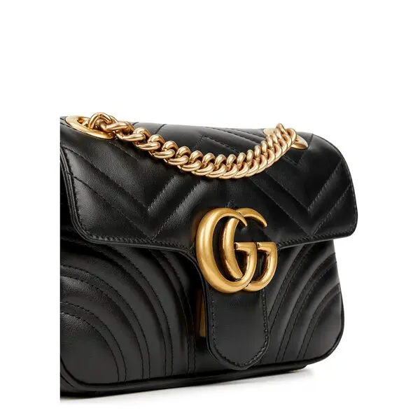 Gucci Gg Marmont Mini Leather Shoulder Bag