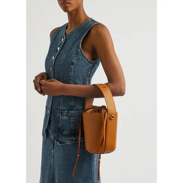 Chloé Sense Leather Bucket Bag