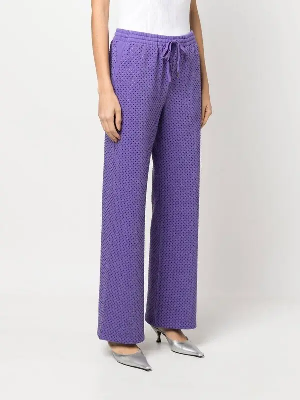 P.a.r.o.s.h Mesh-design Trousers