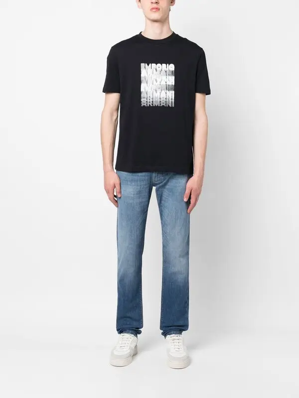 Emporio Armani Straight-leg Jeans - Blue