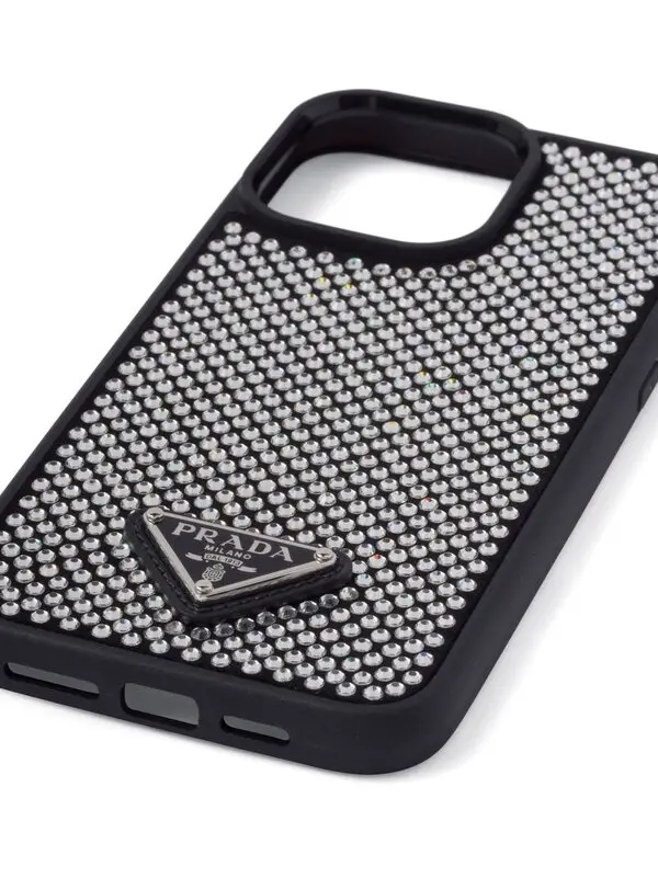 Prada Iphone 14 Pro Max Cover - Black | Editorialist