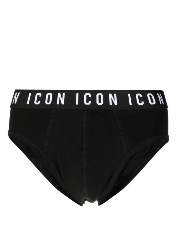 Dsquared2 Icon Elasticated-waist Briefs - Black