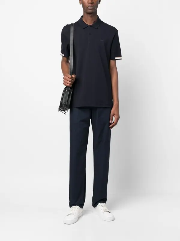BOSS Short-sleeve Polo Shirt - Blue
