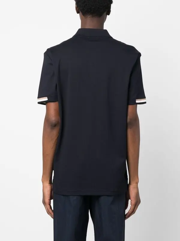 BOSS Short-sleeve Polo Shirt - Blue