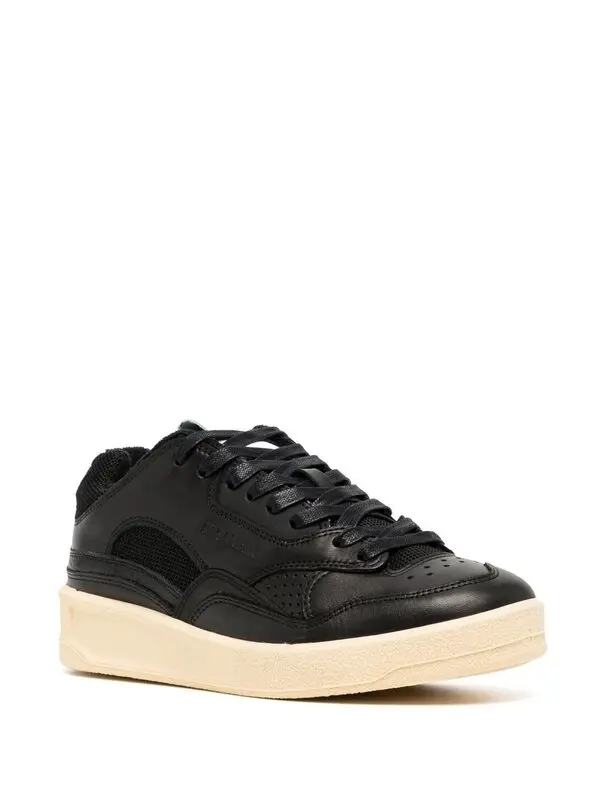 JIL SANDER Basket Low-top Sneakers - Black