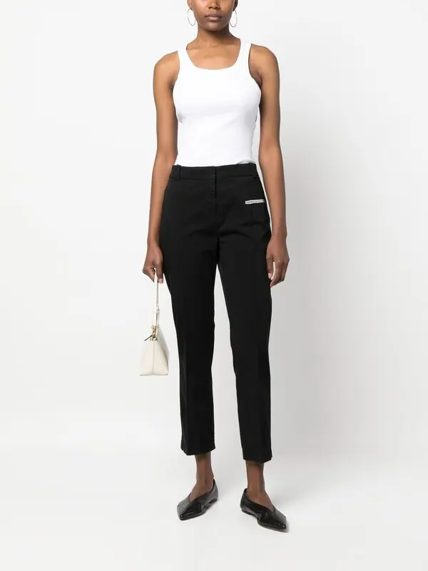 Fabiana Filippi Straight-leg Trousers - Black