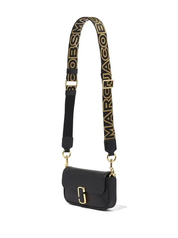 Marc Jacobs The Thin Strap' Logo-motif Strap - Black