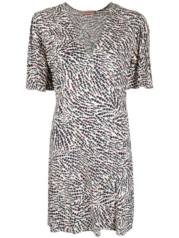 TWINSET Graphic-print Midi Dress