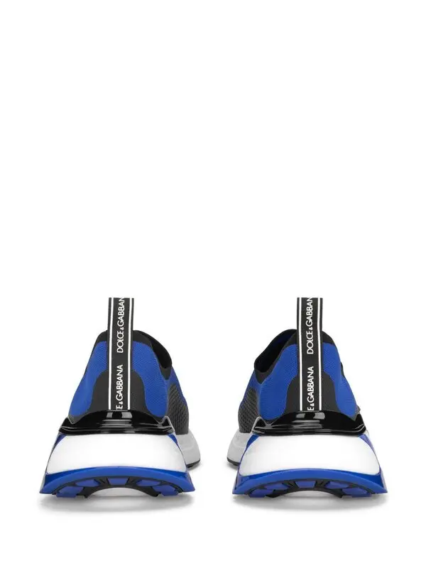 Dolce & Gabbana Fast Mesh Sneakers In Blue - 56% Off