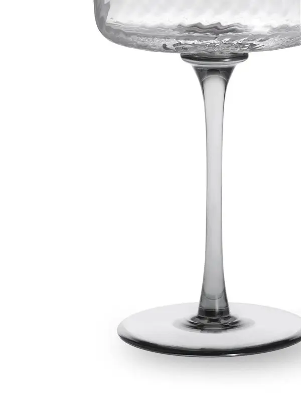 Dolce & Gabbana Hand-blown Murano Champagne Coupe - White
