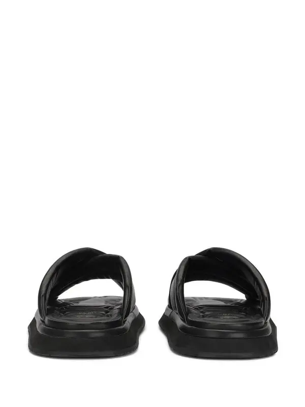 Dolce & Gabbana Crossover-strap Flat Sandals