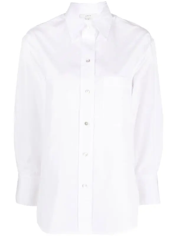 Vince Long Sleeve Shirt - White