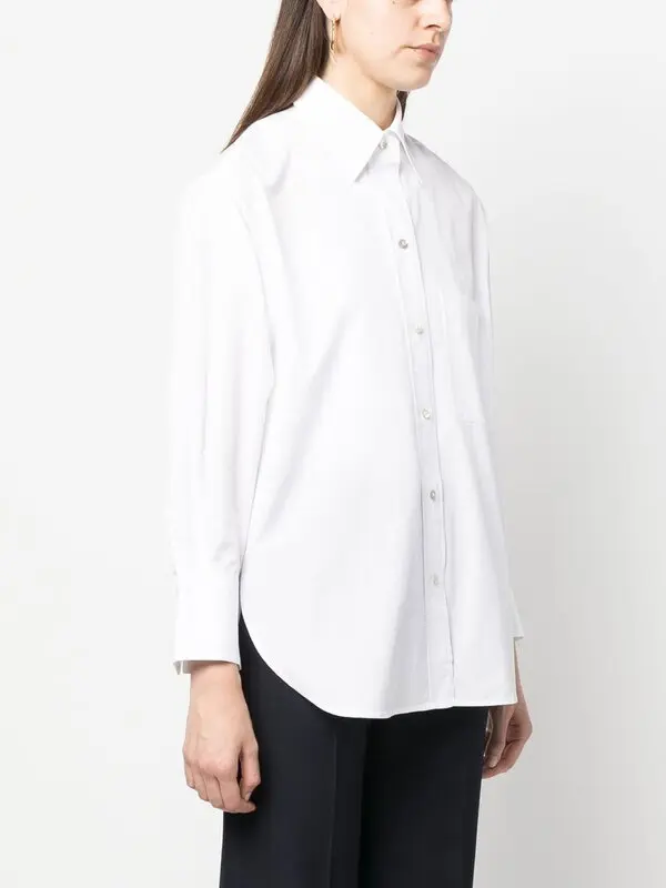 Vince Long Sleeve Shirt - White