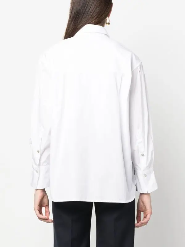 Vince Long Sleeve Shirt - White