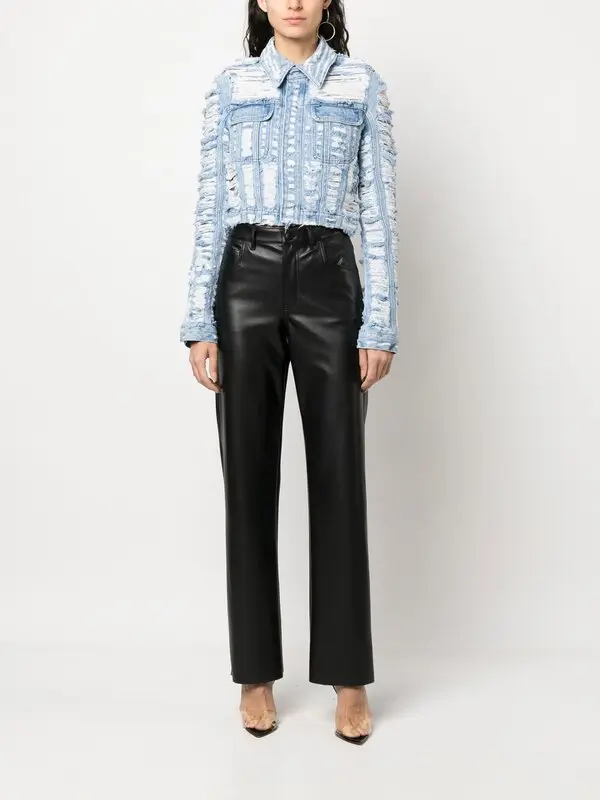 DIESEL® De-slimmy-fsc Denim Cropped Jacket