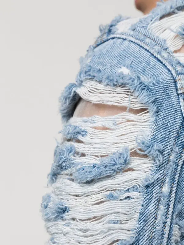DIESEL® De-slimmy-fsc Denim Cropped Jacket