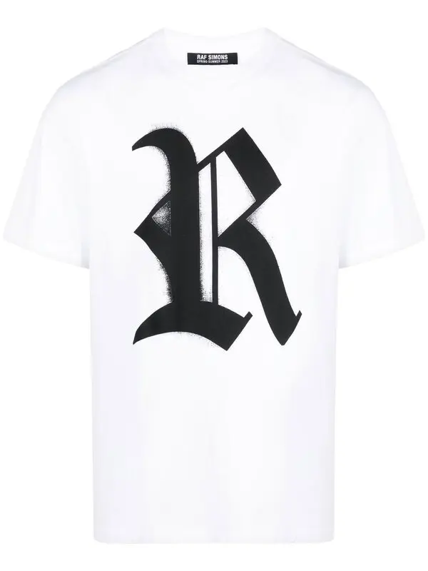 Raf Simons Logo-print Cotton T-shirt
