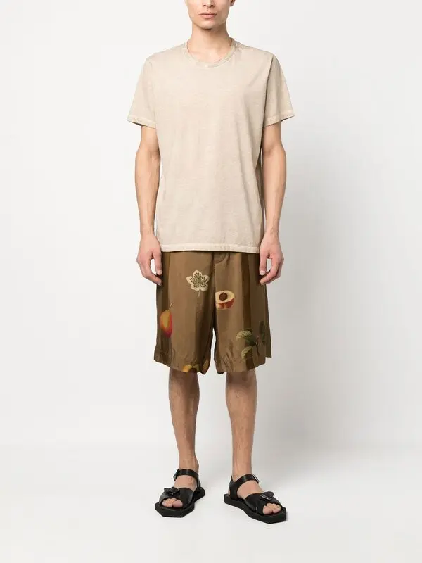 UMA WANG Fruit-print Shorts