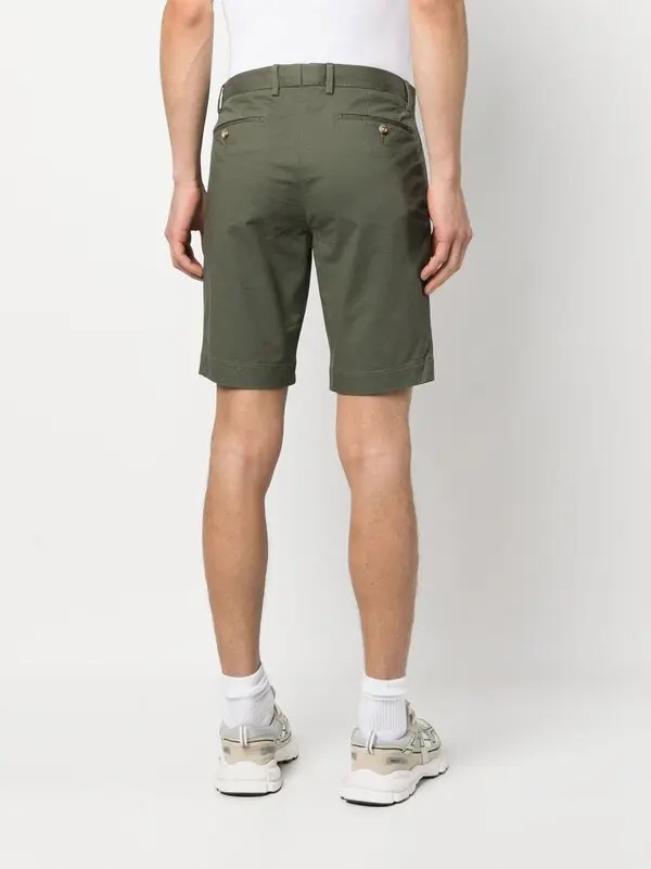 Polo Ralph Lauren Off-centre Fastening Chino Shorts - Green