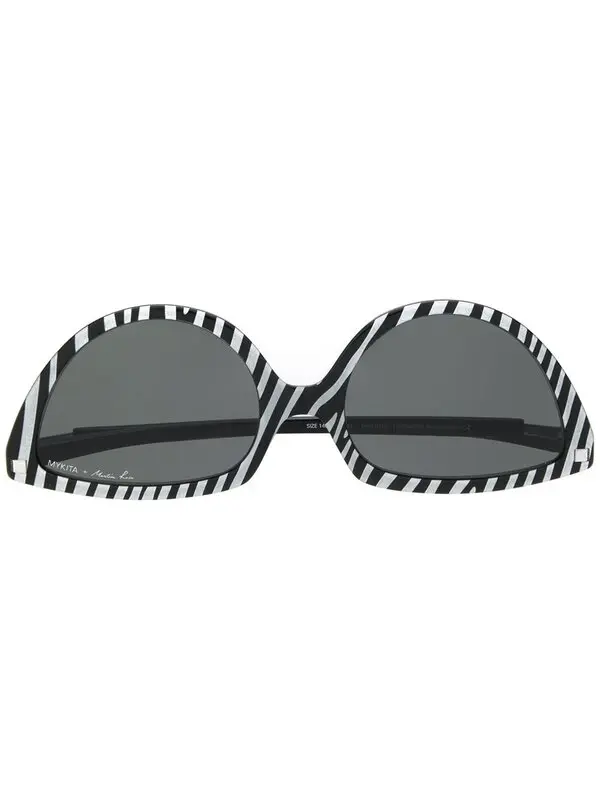 Mykita X Martine Rose Sos Sunglasses - Black