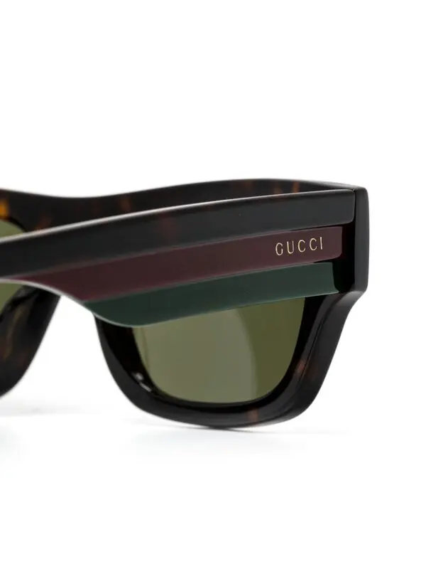 Gucci Rectangle-frame Sunglasses