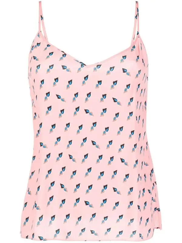Diane Von Furstenberg Graphic-print Top