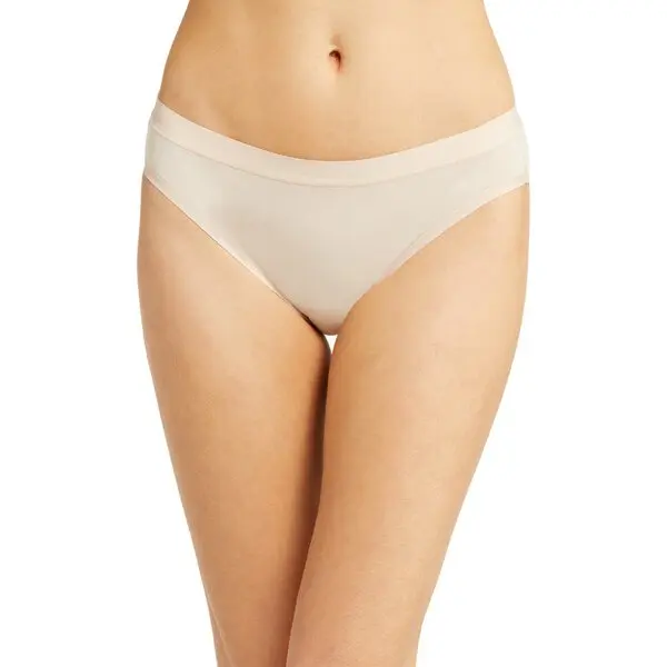 Wacoal Understated Cotton Blend Bikini - Sand
